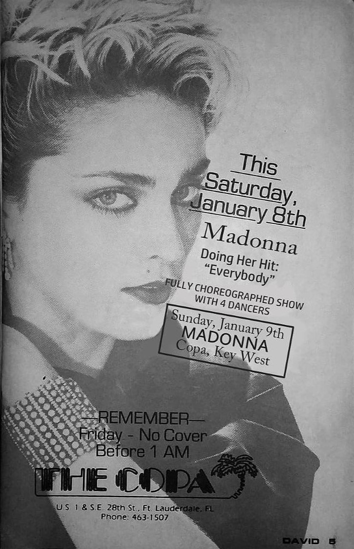 «THE FIRST ALBUM PROMO TOUR» (1983) – PARTE 1 – DIVINA MADONNA