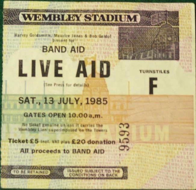 LIVE & DIRECT!: «LIVE AID CONCERT» – DIVINA MADONNA