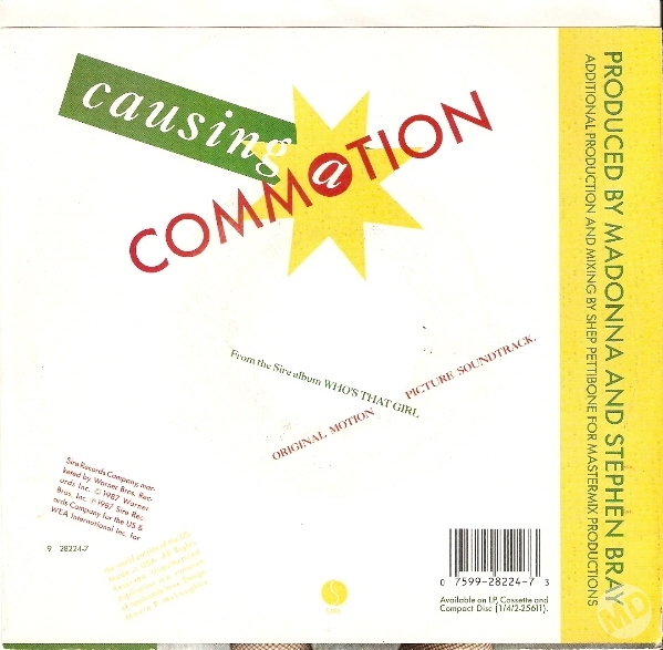 «CAUSING A COMMOTION» – DIVINA MADONNA
