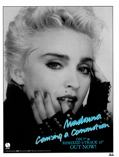 «CAUSING A COMMOTION» – DIVINA MADONNA