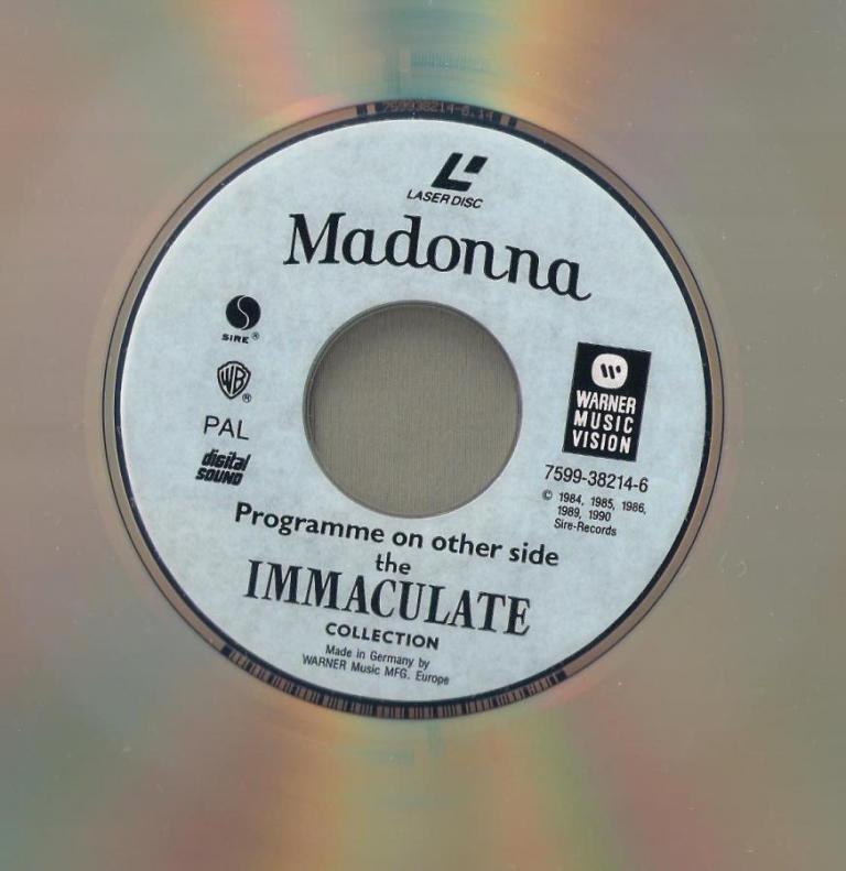 MUSIC: «THE IMMACULATE COLLECTION» VIDEO – DIVINA MADONNA