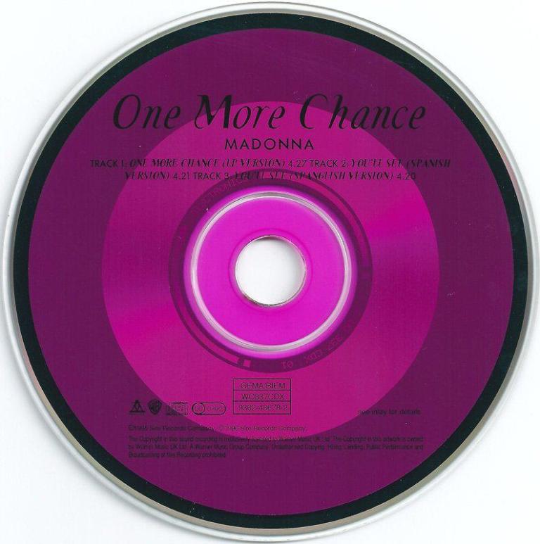 «ONE MORE CHANCE» – DIVINA MADONNA