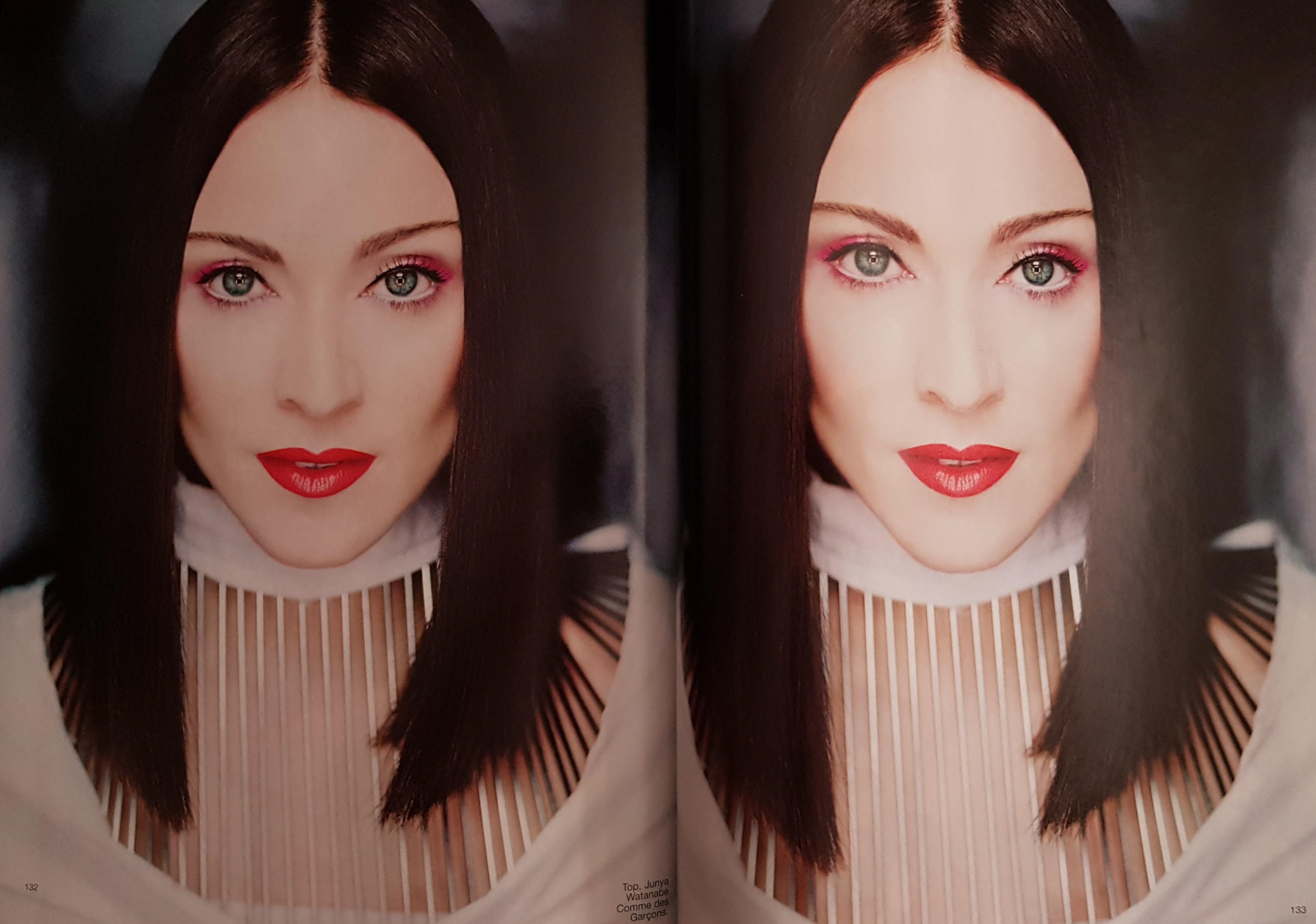 ON THE COVER: «HARPER’S BAZAAR» (USA) – ENERO 1999 – DIVINA MADONNA