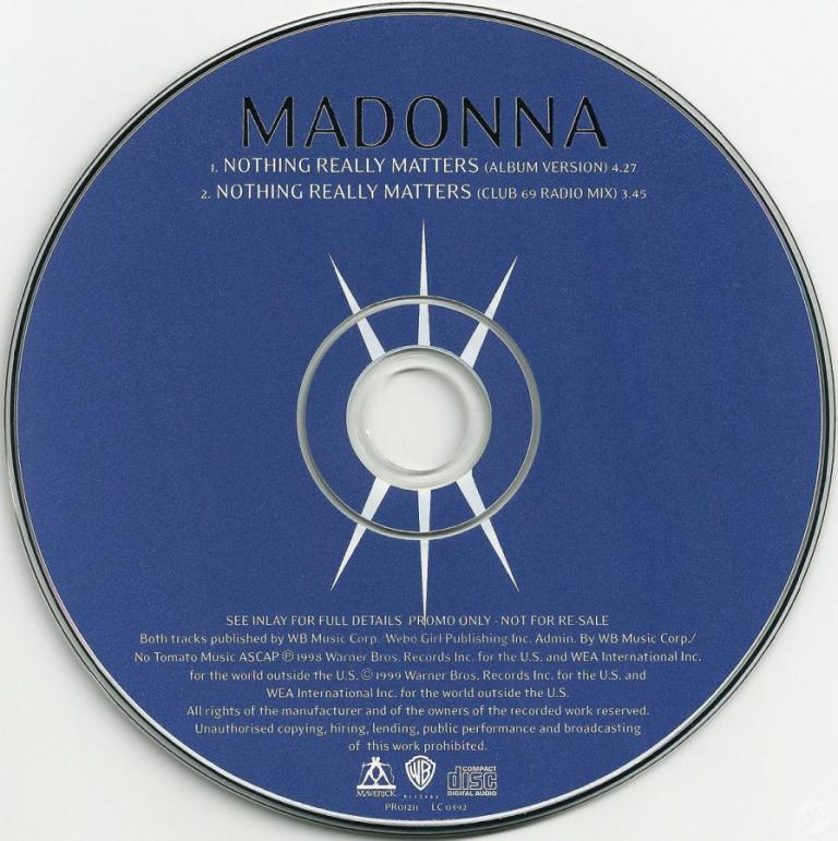 «NOTHING REALLY MATTERS» – DIVINA MADONNA