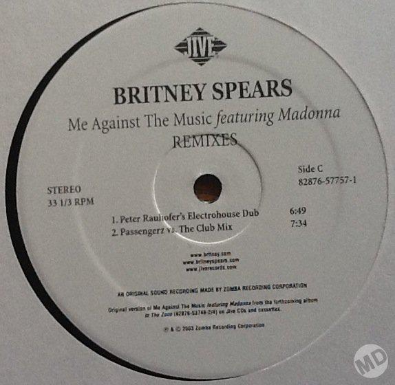 COLABORACIONES: «ME AGAINST THE MUSIC» – DIVINA MADONNA