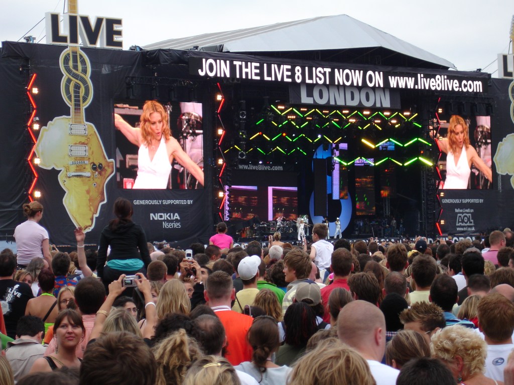 «LIVE 8» CONCERT – DIVINA MADONNA