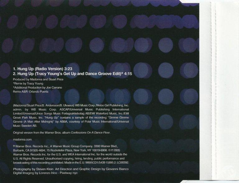 «HUNG UP» – DIVINA MADONNA