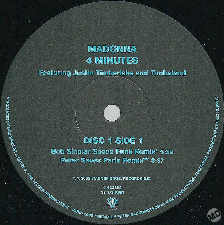 «4 MINUTES» – DIVINA MADONNA