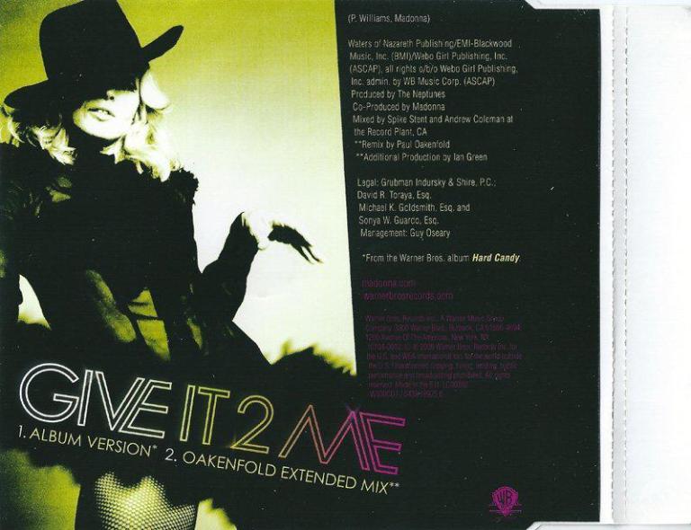 «GIVE IT 2 ME» – DIVINA MADONNA