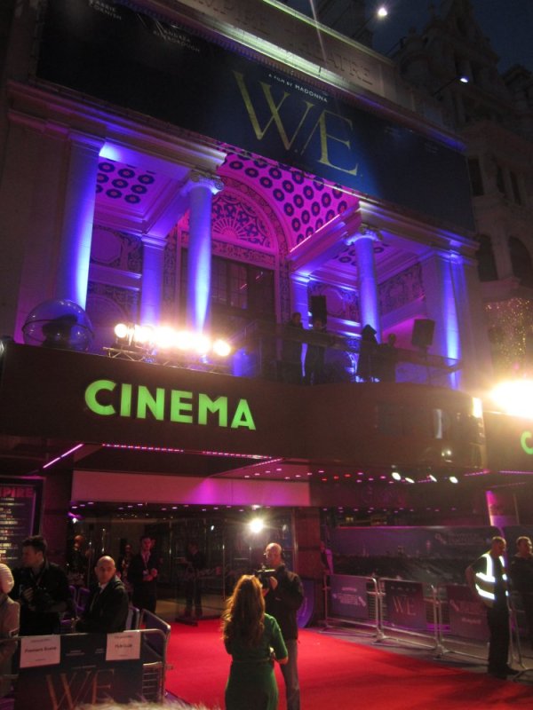 «W.E.» PREMIERE LONDRES – DIVINA MADONNA