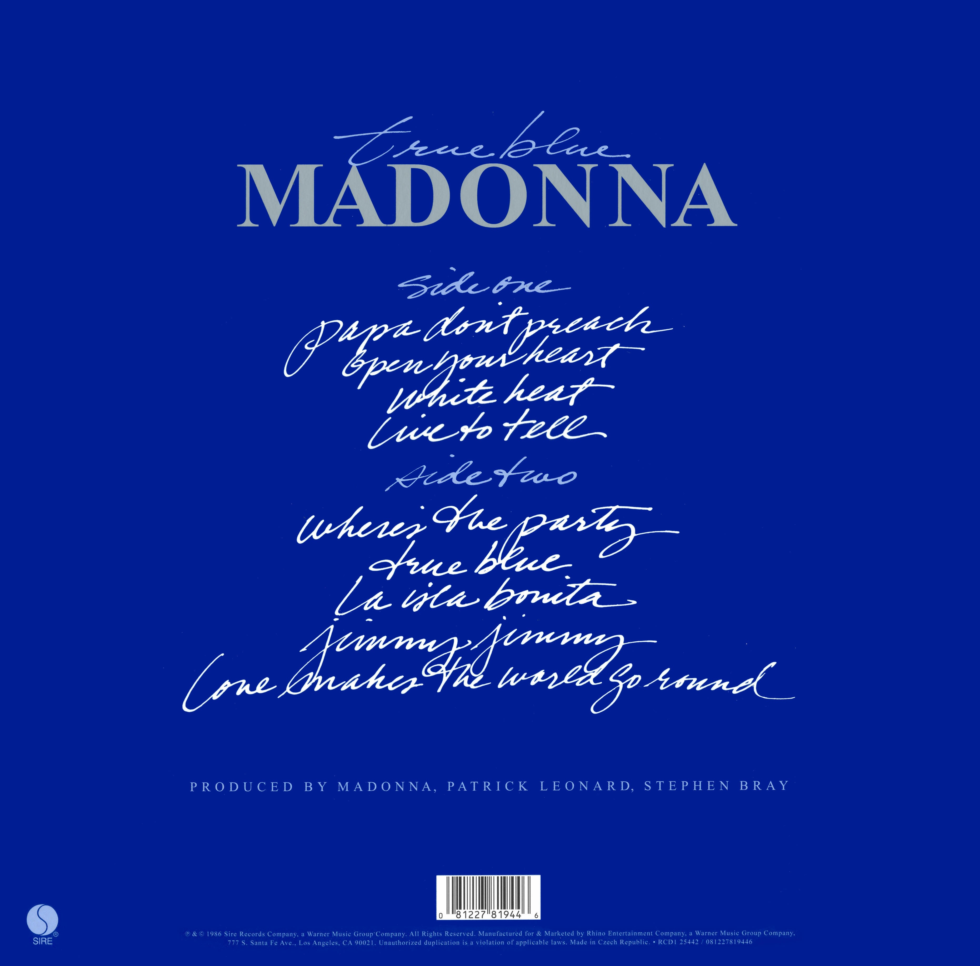 «THE SILVER COLLECTION» – DIVINA MADONNA