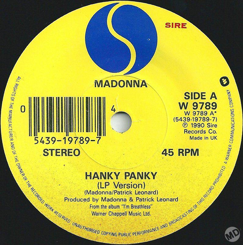 CATÁLOGO: «HANKY PANKY» – DIVINA MADONNA