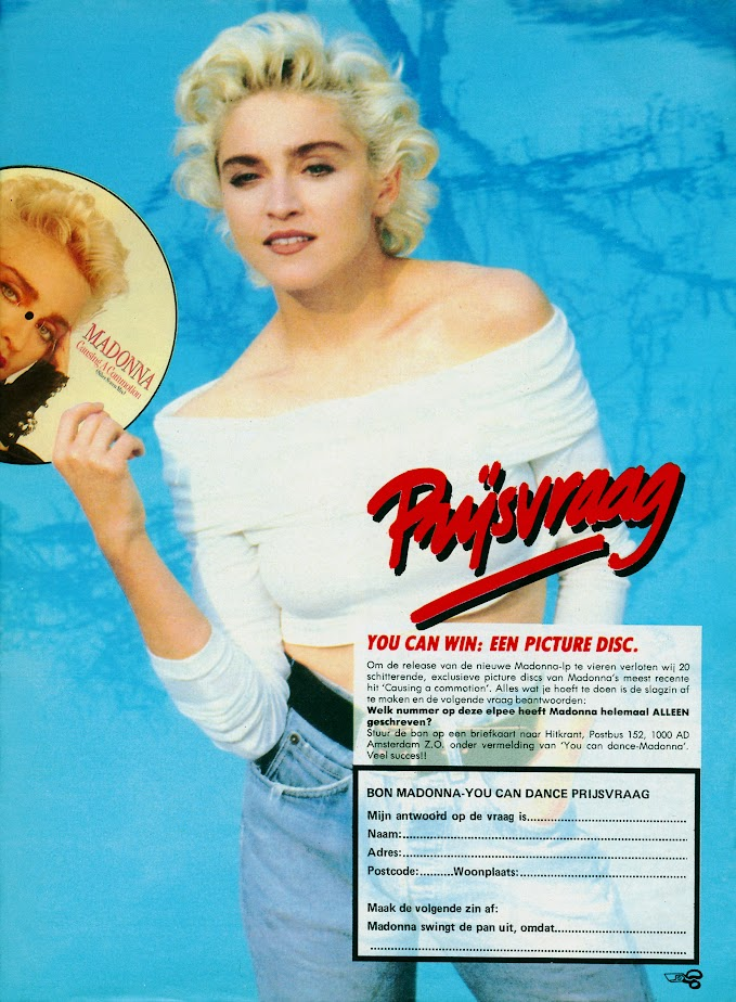 ON THE COVER: «HITKRANT» (PAISES BAJOS) – NOVIEMBRE 1987 – DIVINA MADONNA