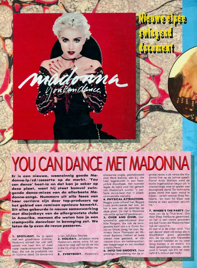 ON THE COVER: «HITKRANT» (PAISES BAJOS) – NOVIEMBRE 1987 – DIVINA MADONNA
